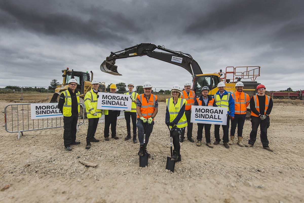 Morgan Sindall Construction breaks ground for new Hethersett Woodside ...