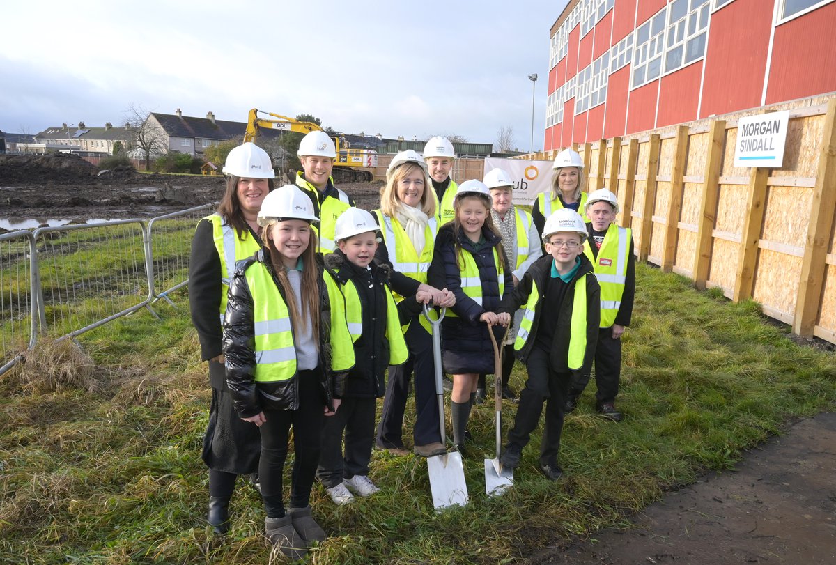 Turf-cutting ceremony held to mark start of new Community Hub in ...